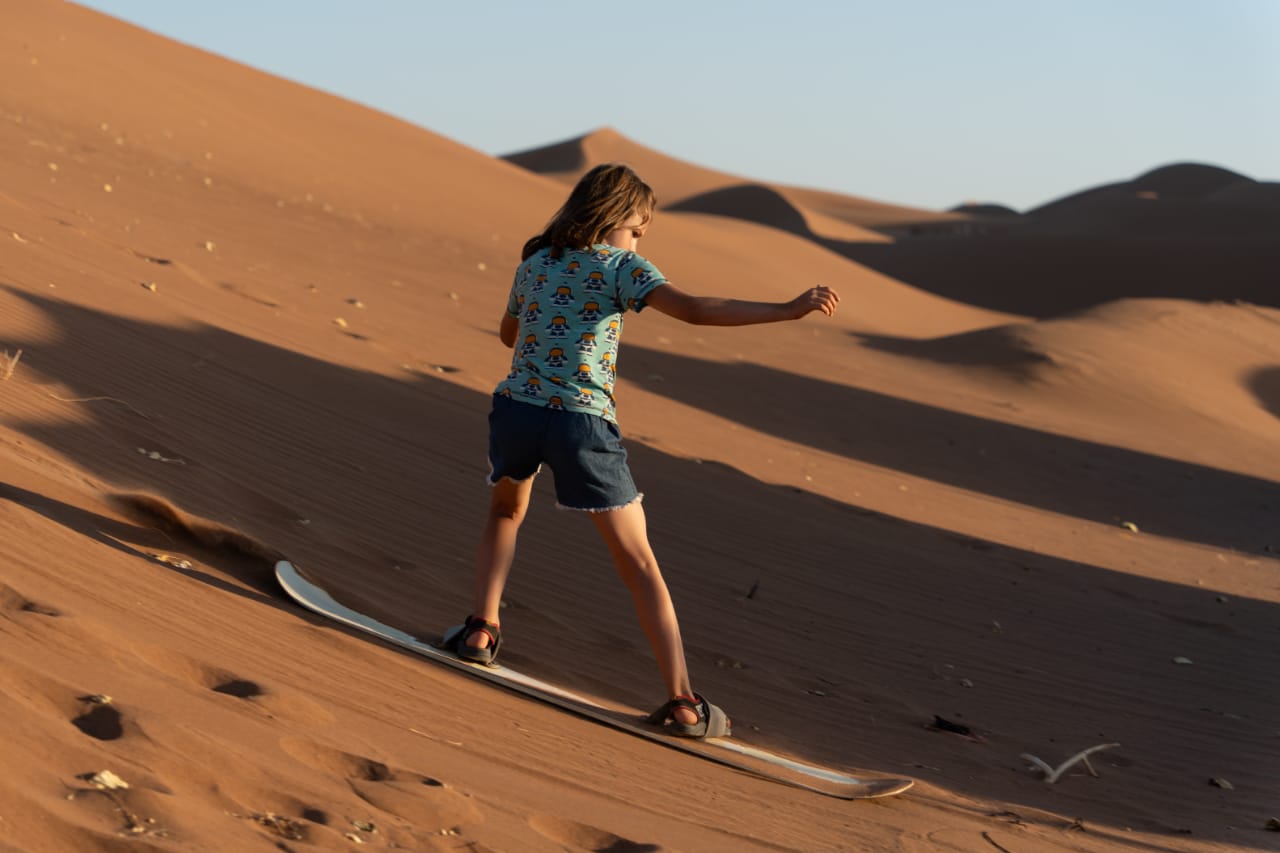 SANDBOARDING - My Sahara Trek